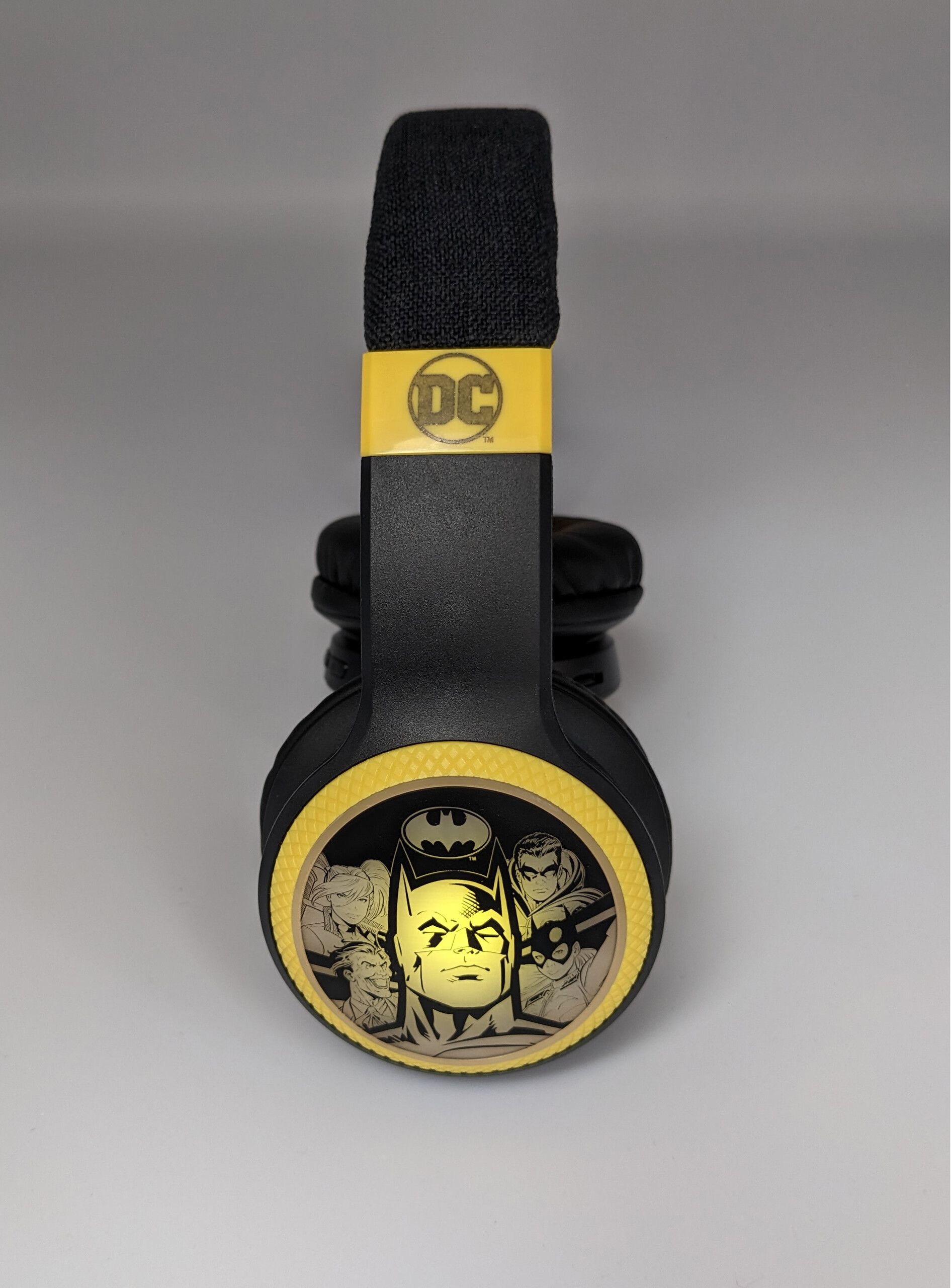 Batman Wireless On-ear Headphones with LED - hörlurar