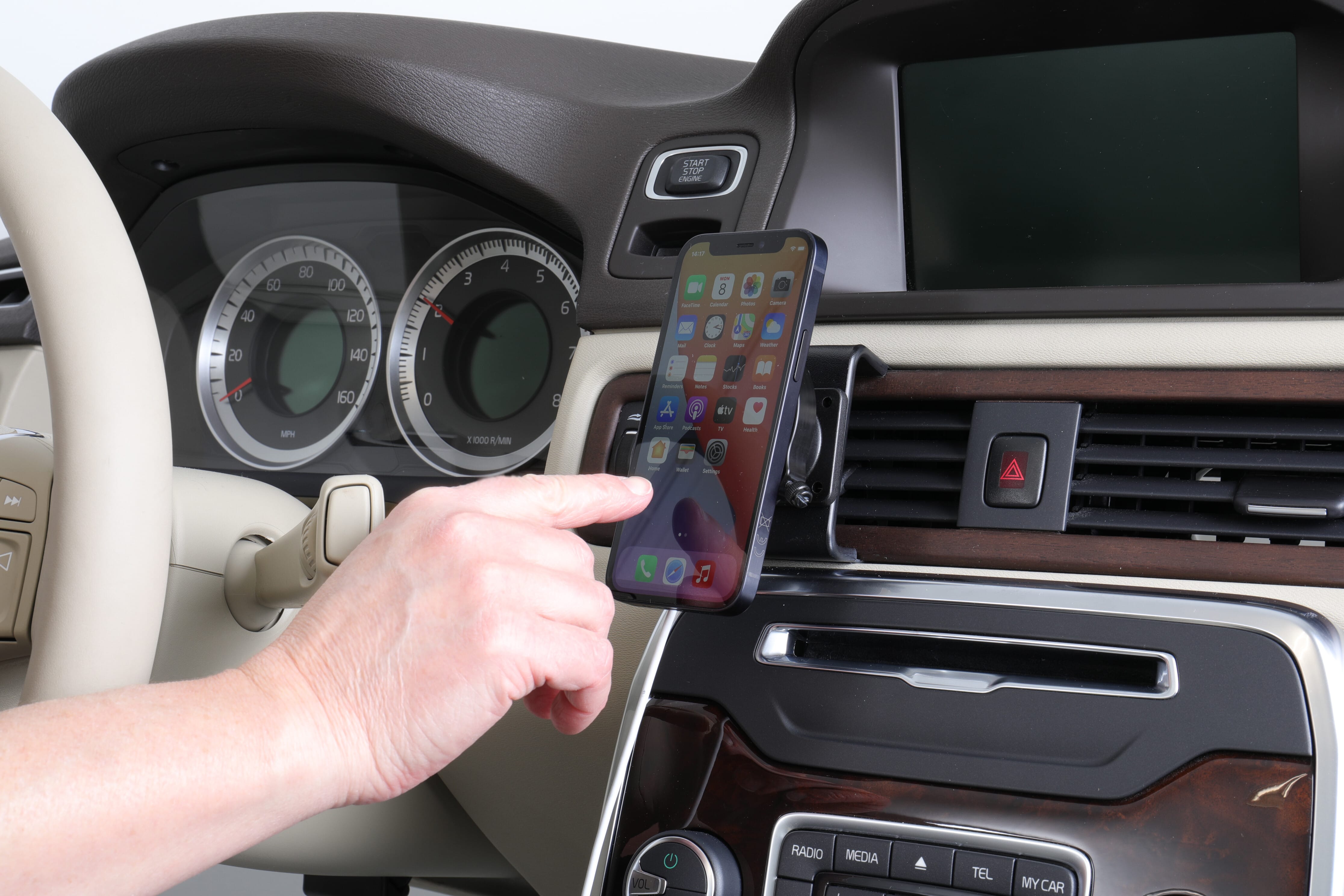 Brodit MagSafe-fäste med kulled (216173)