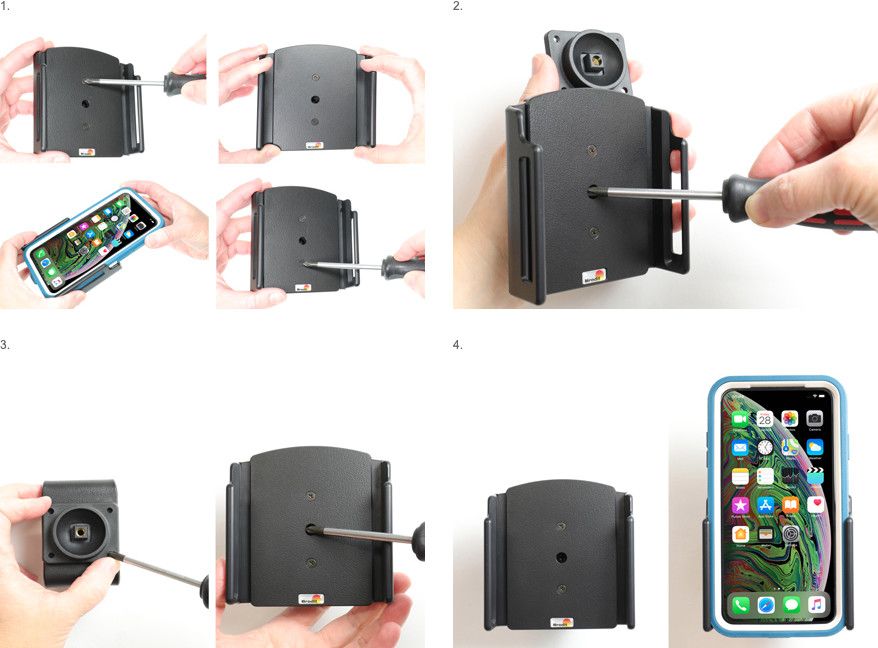 Brodit Passiv Hållare med Kulled (iPhone 11 Pro/11 Pro Max/Xs Max)