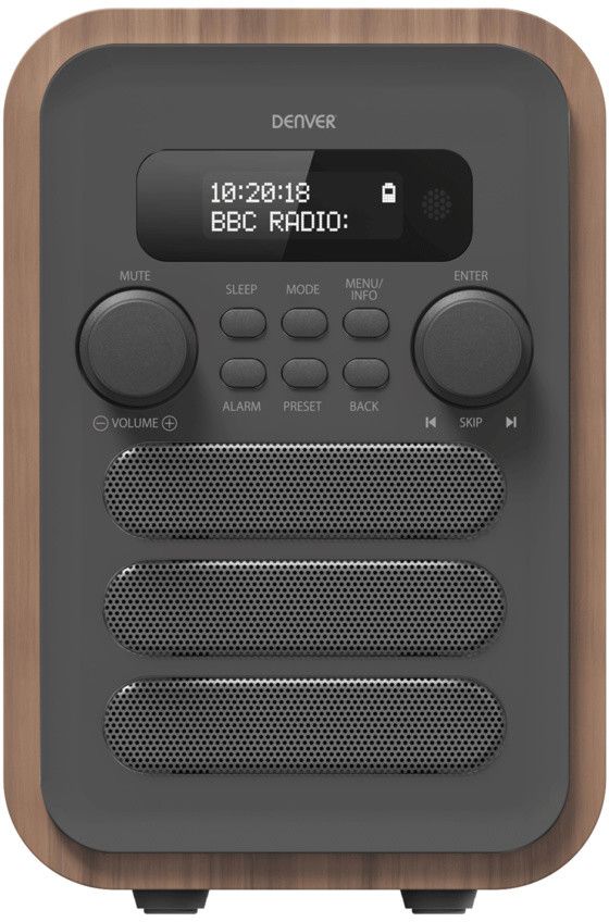Denver FM / DAB+/Radio/BT / Bluetooth - högtalare modell DAB-48