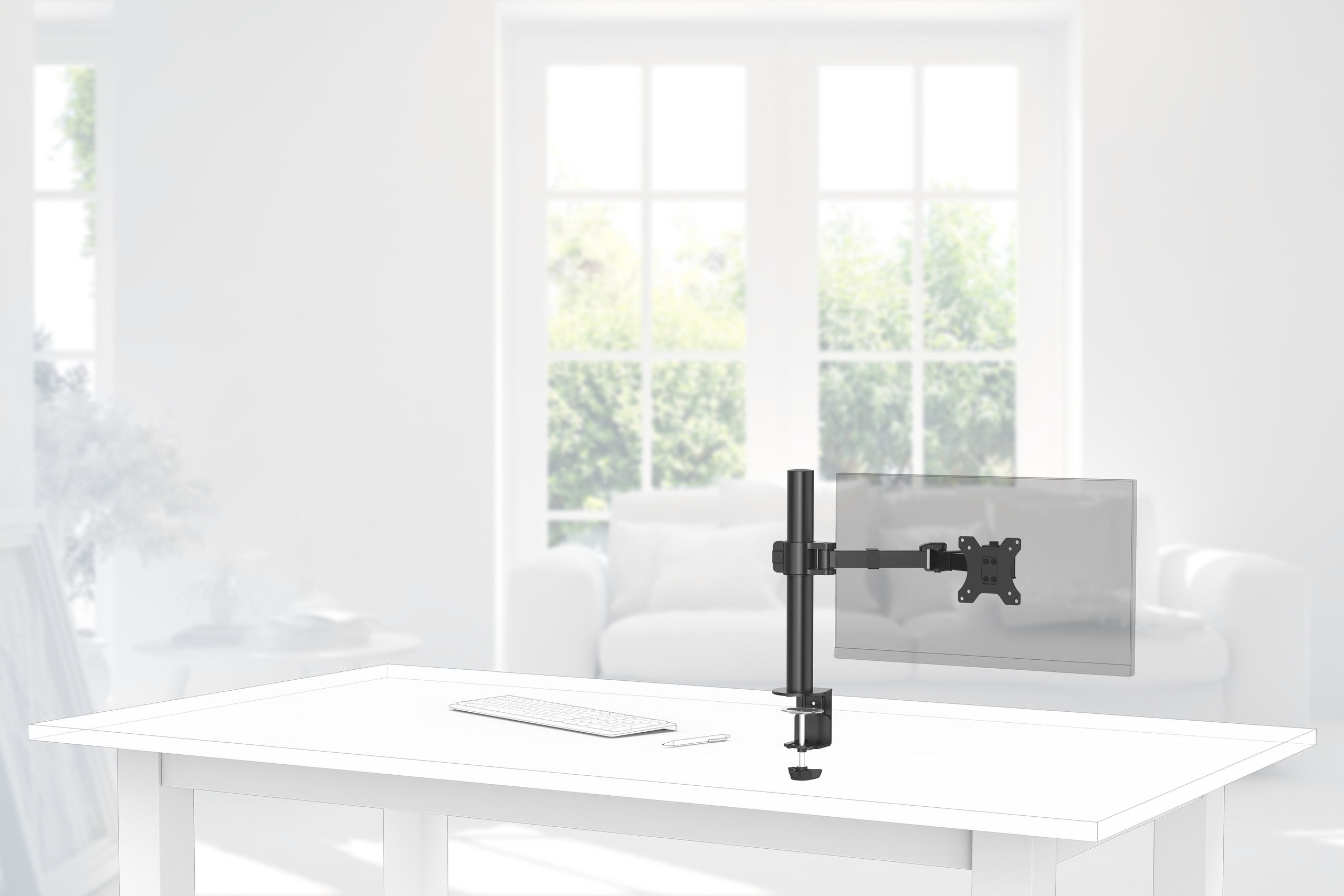 Hama Fullmotion Monitor Arm XL 13"-35" - monitorfäste