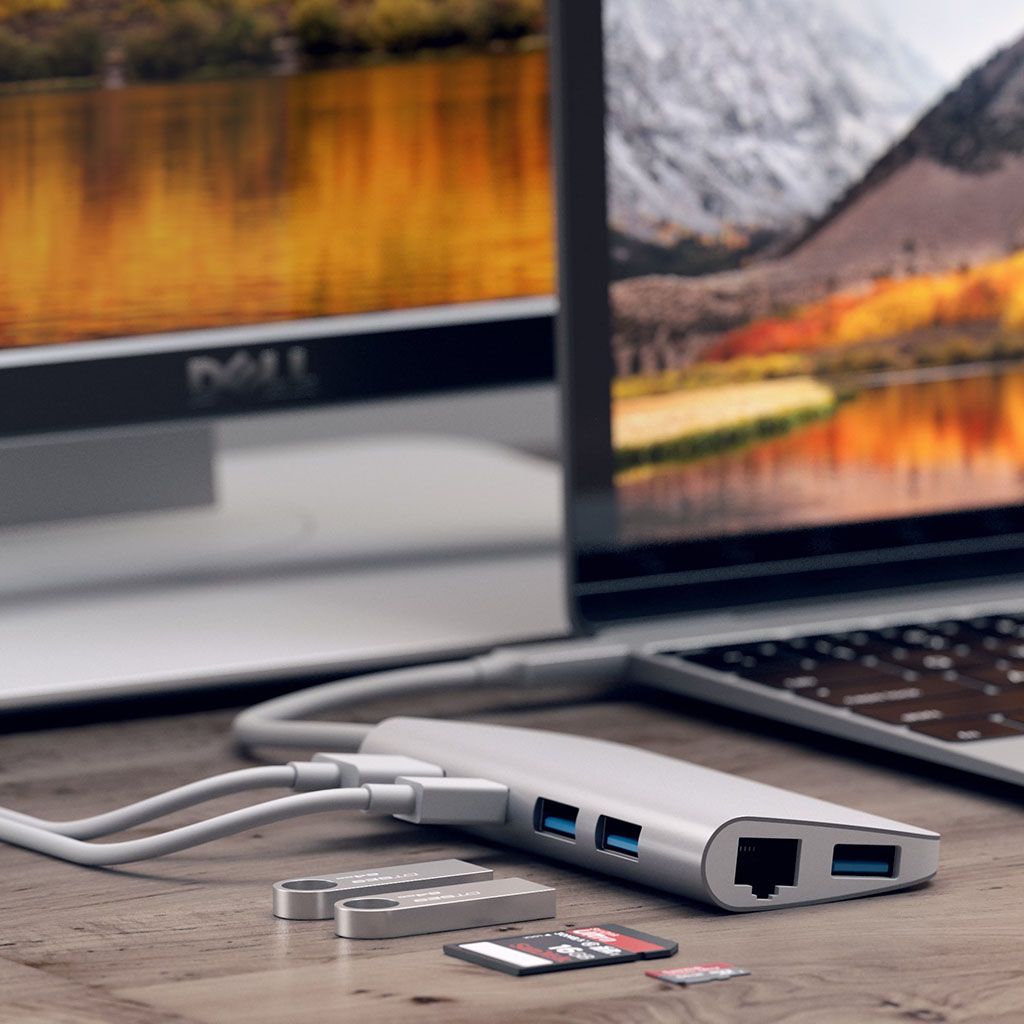 Köp Satechi USB-C Multimedia Adapter Köp Satechi USB-C Multimedia Adapter