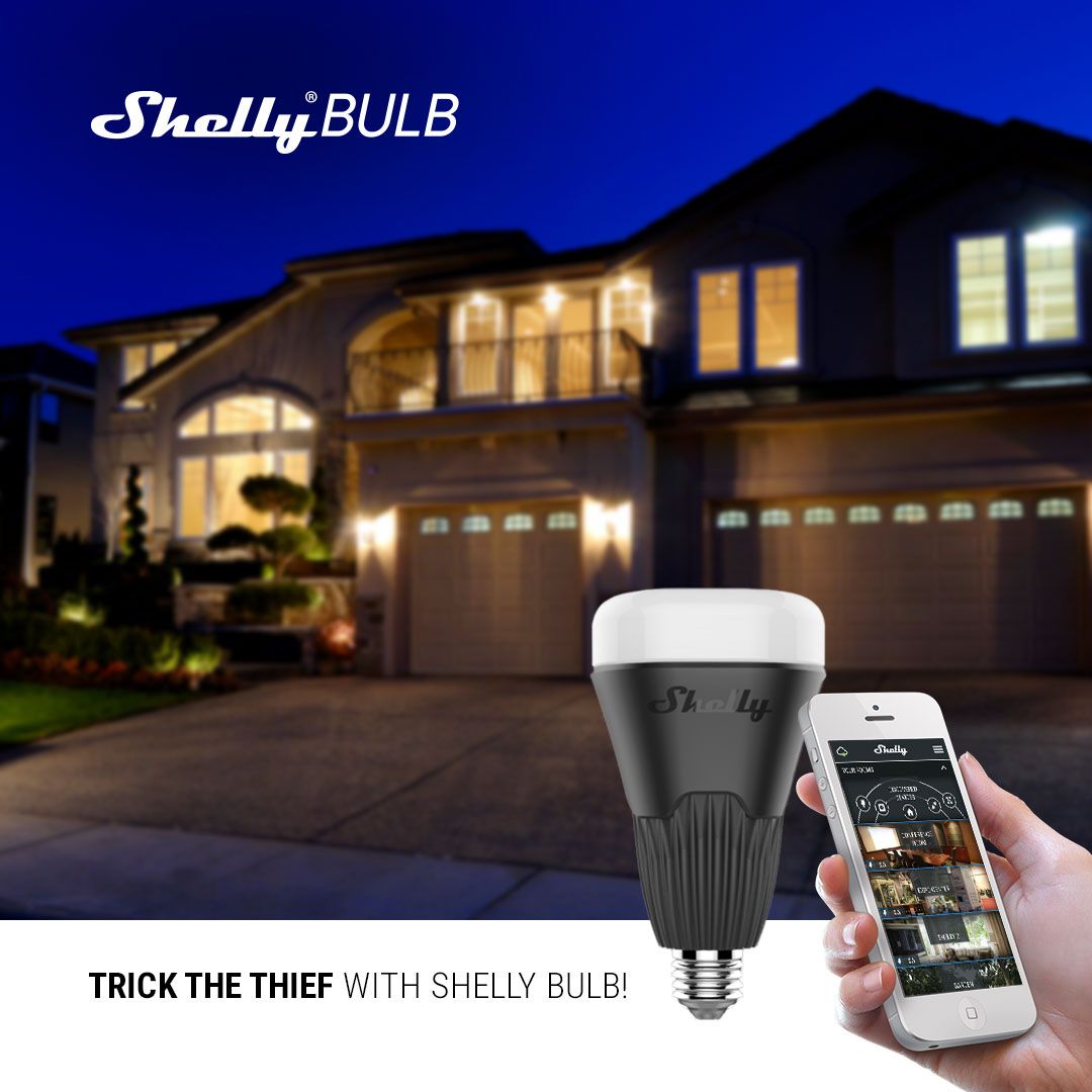 Shelly Bulb - LED-lampa med RGBW