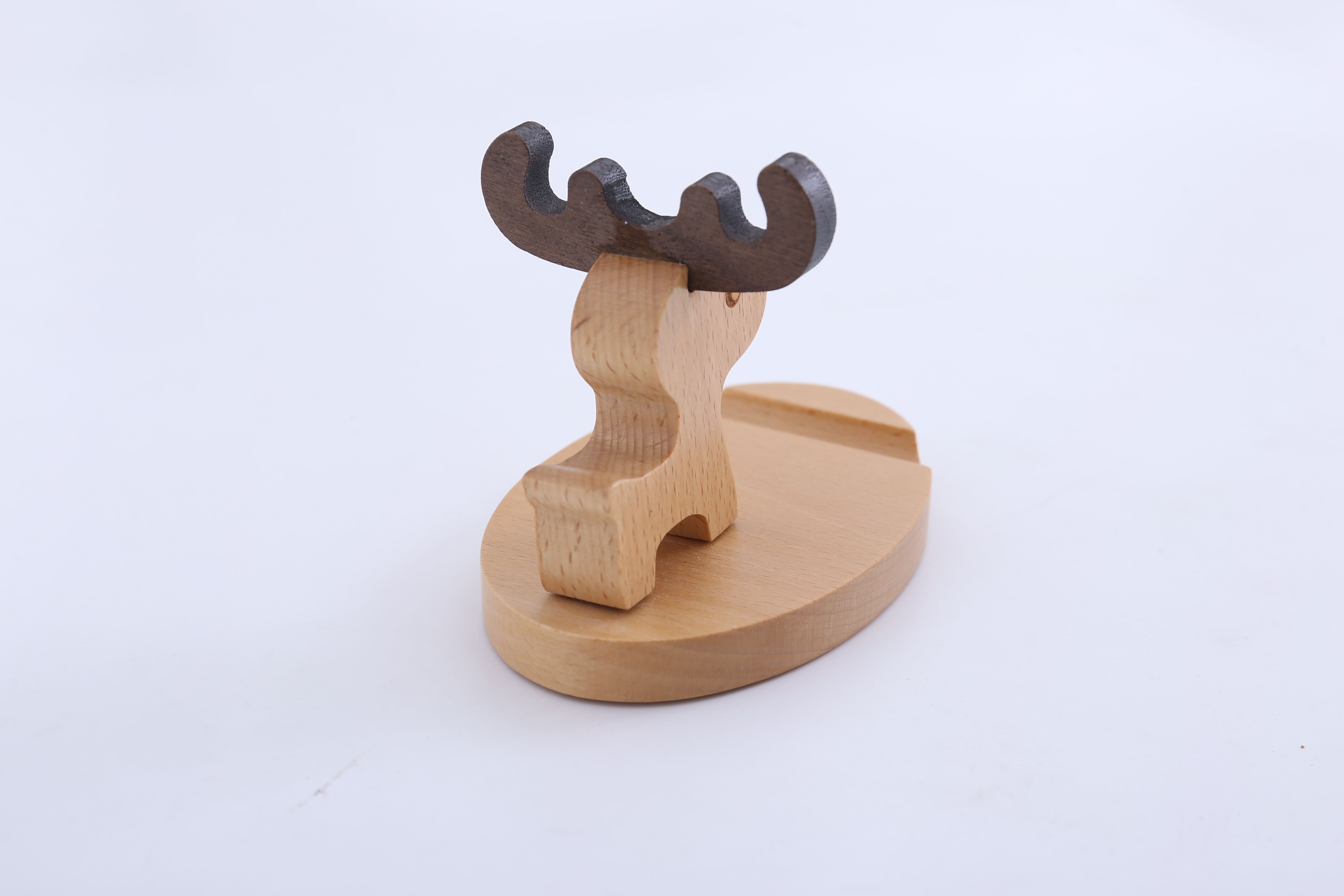 Trolsk Wooden Moose Holder (iPhone)